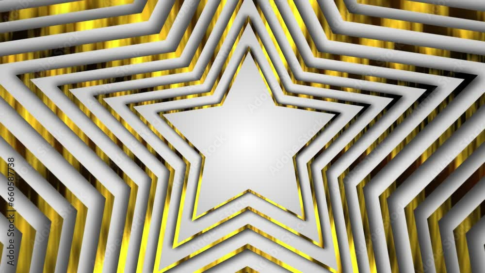 Luxury Stars Shape Awards Shape Background. Abstract Golden Stars Shape ...