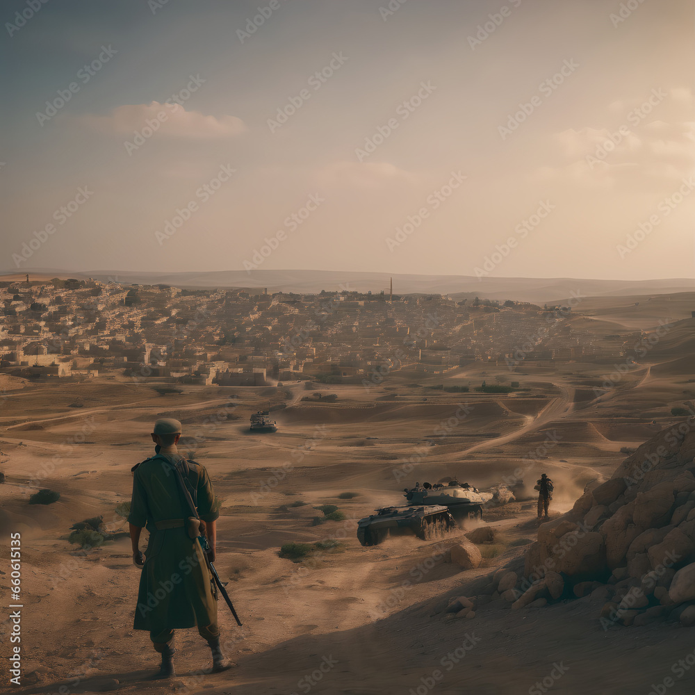 Israel and Palestine - Flag handshake symbolizing peace or agreement ...