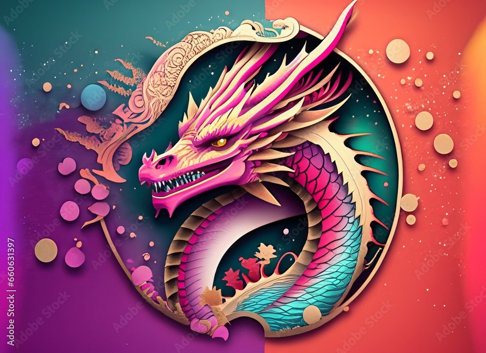 2024 dragon year, new year of the dragon, dragon year, wallpaper dragon, animal dragon, gold ...