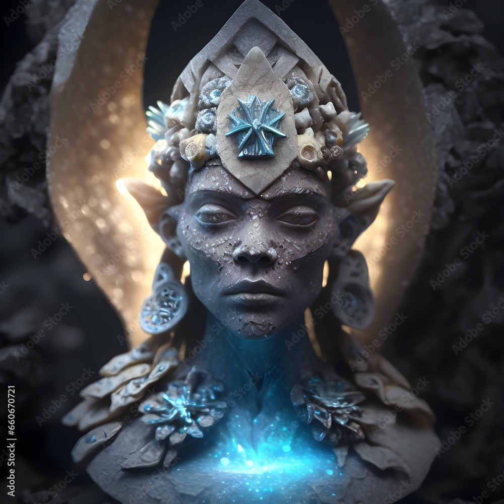 primordial divine mother extremely photorealistic extremely realistic ...