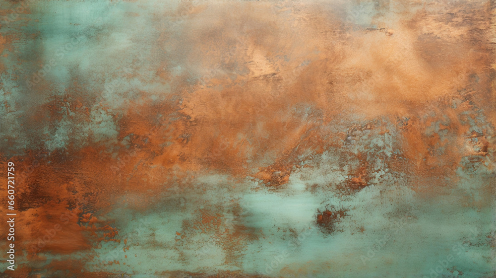 Texture of antiqued copper A weathered and worn surface with hints of ...