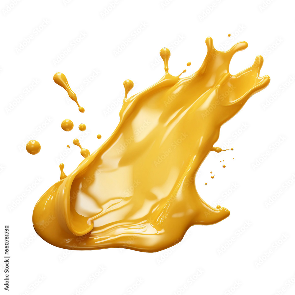 Melted Wax, transparent background, isolated image, generative AI Stock ...