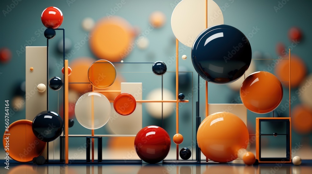 Background with abstract shapes, HD, Background Wallpaper, Desktop ...