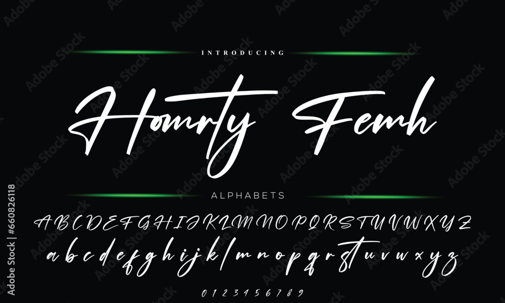 Signature Font Calligraphy Logotype Script Font Type Font lettering ...