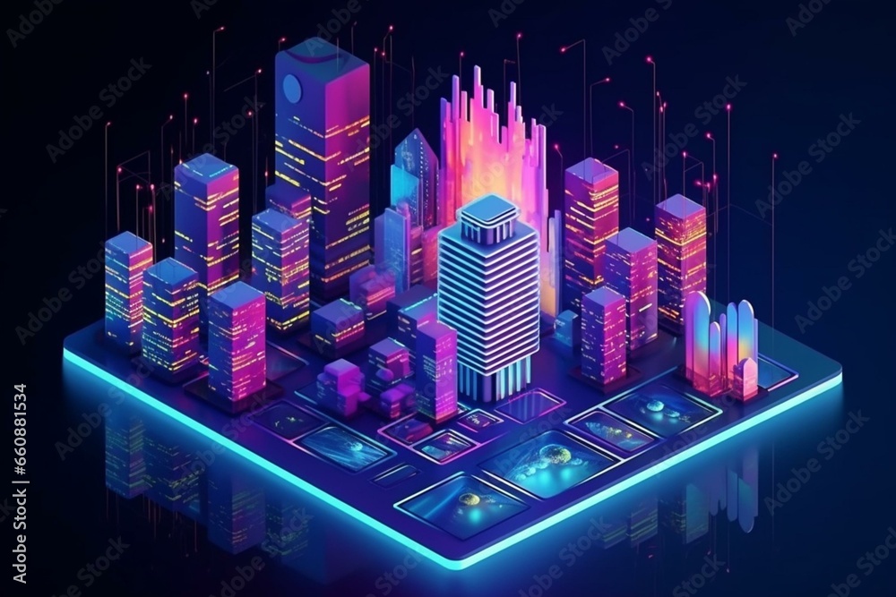 Isometric AI platform with business graph and analytics data. Analysis ...