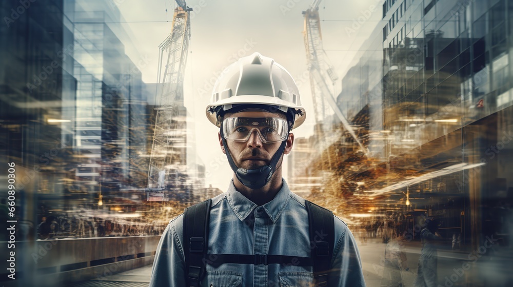 Double Exposure combines the city with the nuances of a civil engineer ...
