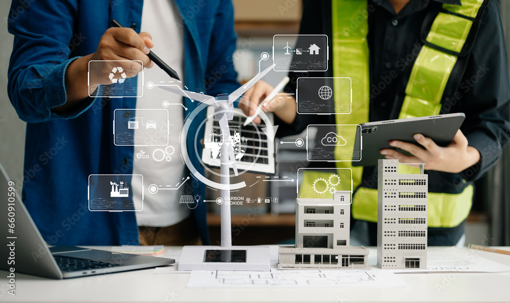 ESG concept of environmental, Green ethical business preserving ...