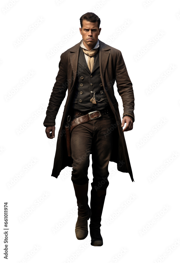Handsome tough cowboy sheriff. marshal, high sheriff, constable, warden ...