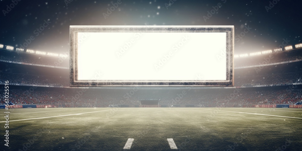 sports stadium background wallpaper with scoreboard template for mock ...