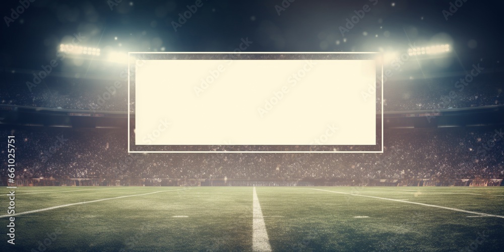 sports stadium background wallpaper with scoreboard template for mock ...