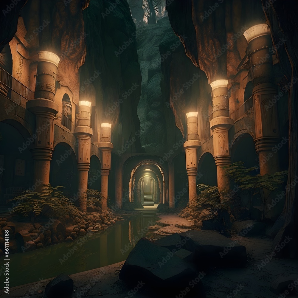 Midian is an underground city located in Shere Neck Canada hidden from ...