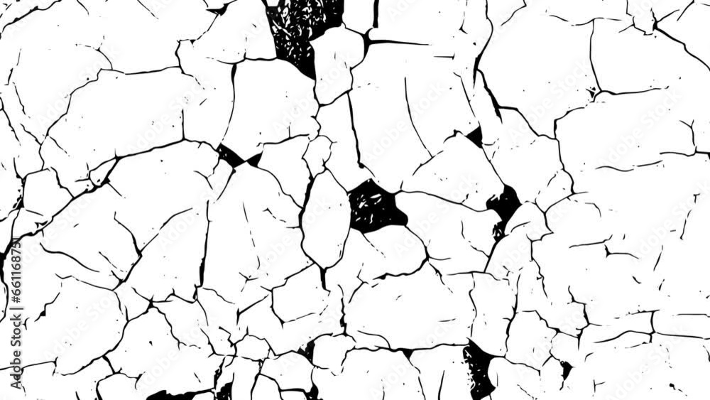 Distress looped grunge texture template. Cracked and textured endless ...