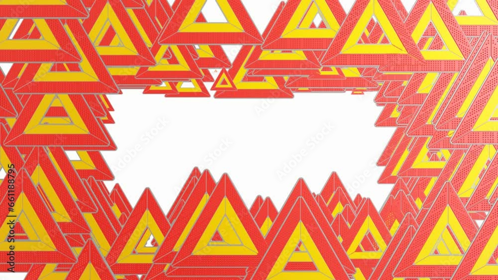 Emergency stop signs against white background. Emergency stop signs of ...