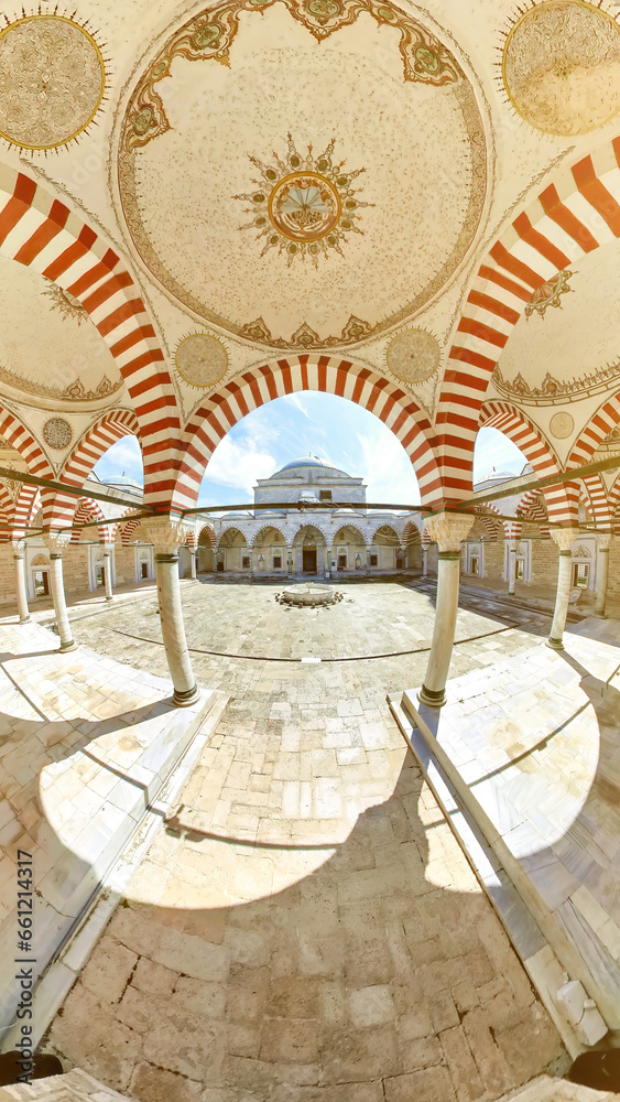 Bayezid II Mosque Complex of Edirne, Turkey, is a awe example of 15th ...