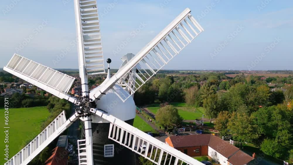 Video from above provides a breathtaking view of the iconic Waltham ...