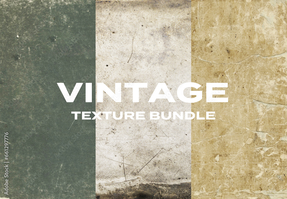 Vintage Paper Old Retro Grunge Overlay Texture Bundle Pack Stock ...