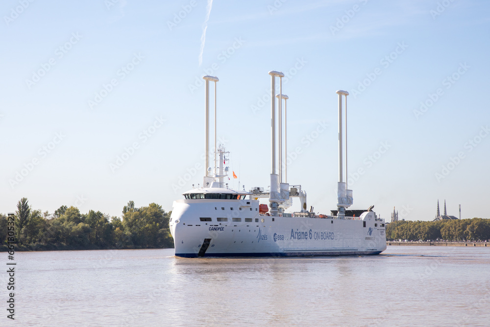 Canopee Canopy French freighter sailing ship boat hybrid ecological in ...