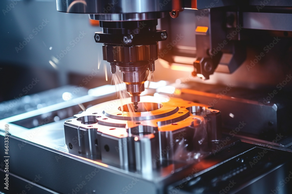 Cnc milling machine, Processing and laser cutting for metal in the ...