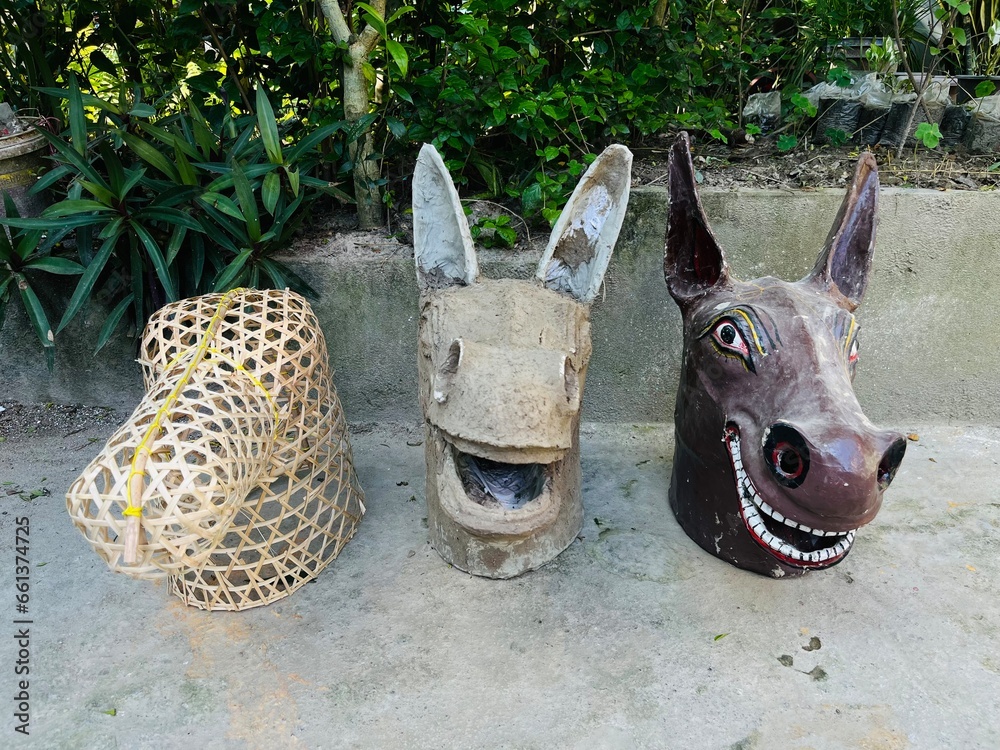 Mask Making culture of Majuli Assam ; the process of mask making ...