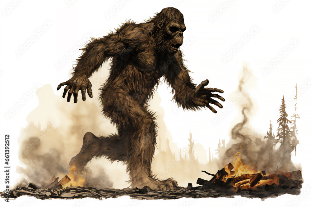 Bigfoot, also known as Sasquatch, is a legendary and elusive creature of North American folklore ...