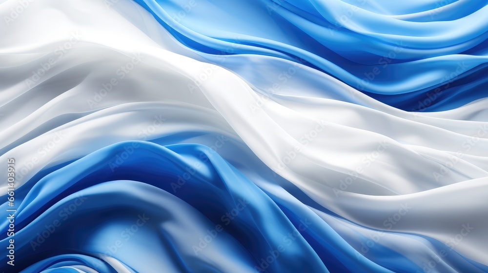 Abstract digital background or texture design of Israeli flag colors ...