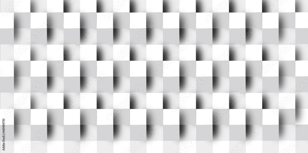adobe abstract square black shadow and white checkered background ...