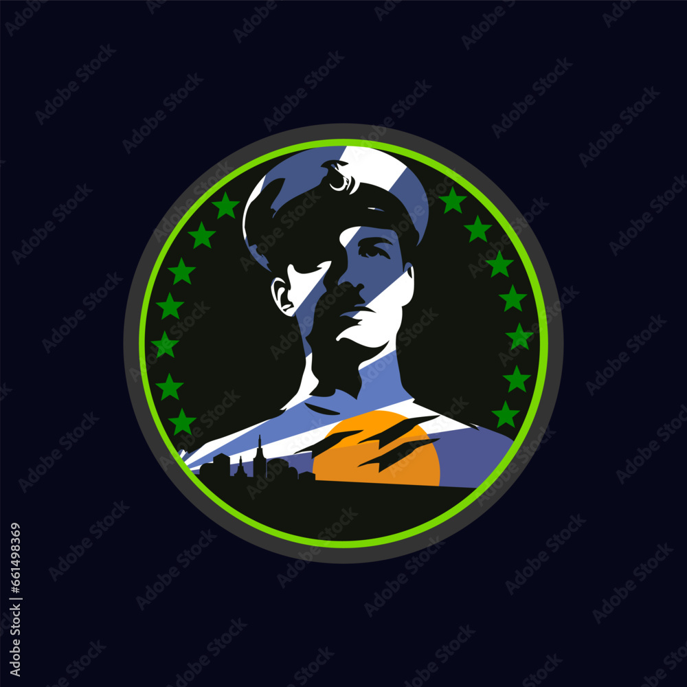 logo style art graphic Lenin face famous design template head world ...