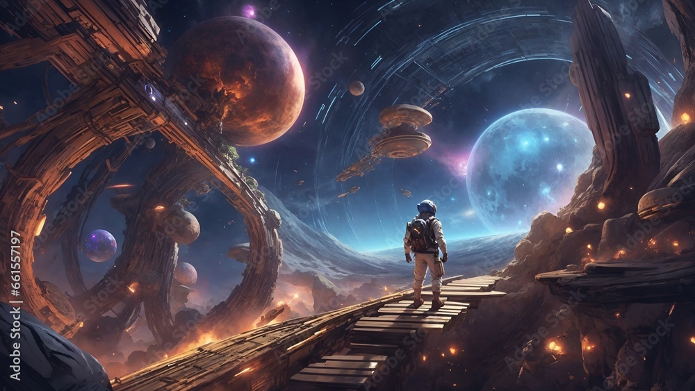 Embark on a thrilling journey through time and space as you navigate ...