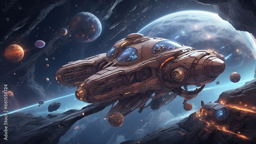 Embark on a thrilling journey through time and space as you navigate ...