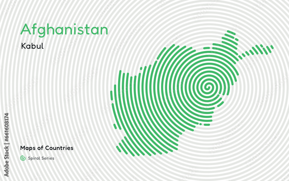 Creative map of Afghanistan, Political map. Kabul World Countries ...