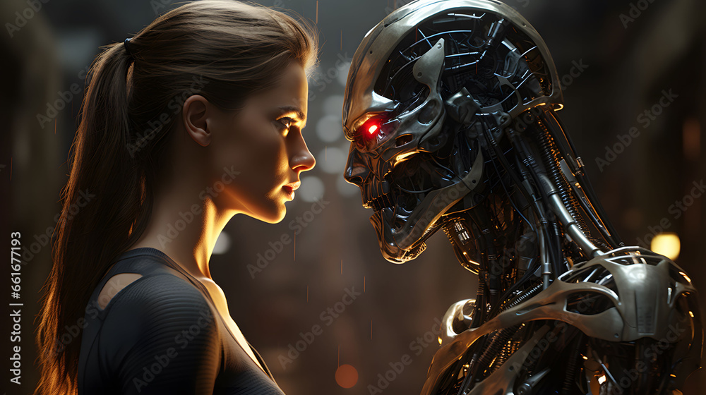 Human vs. Machine: The duel of the digital age, Humanity VS Machine ...