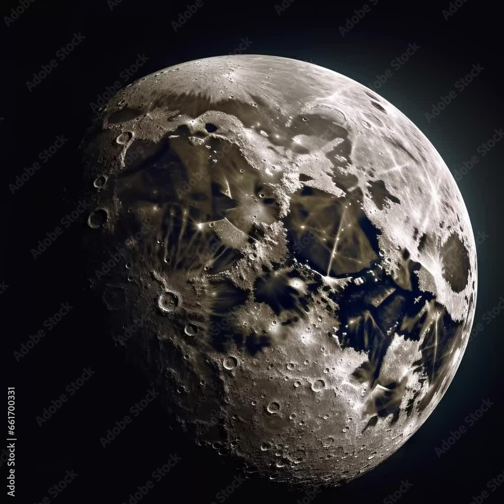 Moon Background Realistic moon. The Moon is an astronomical body that ...