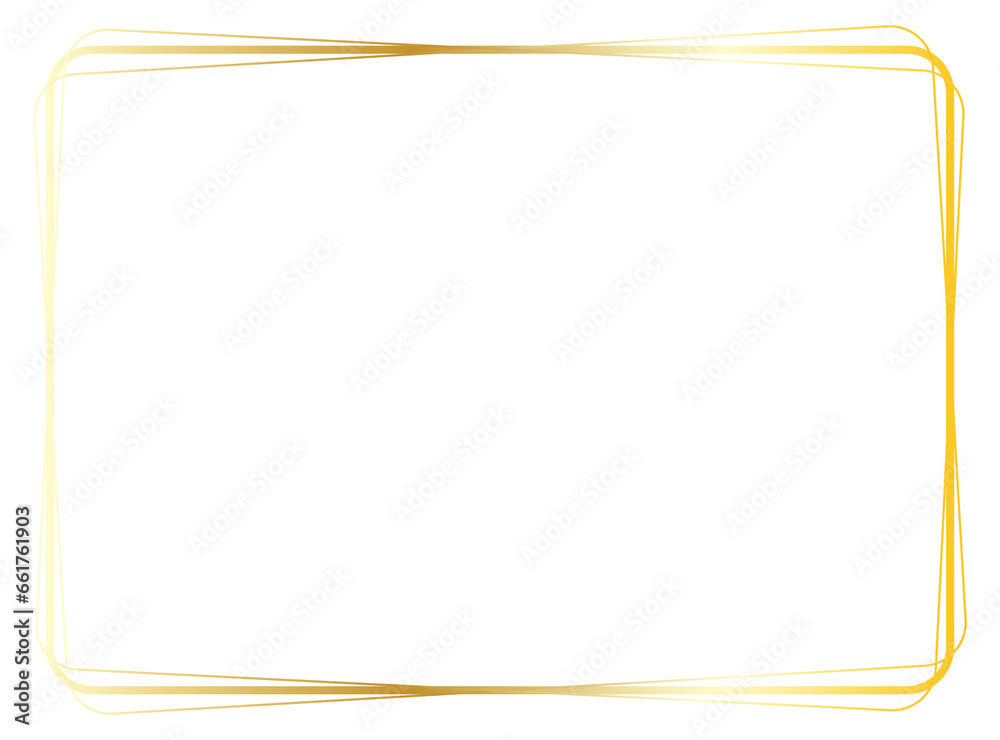 gold round square frame png transparent ilustração do Stock | Adobe Stock