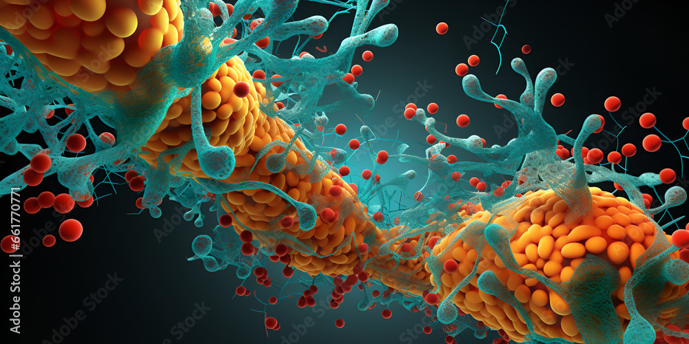 3d Animation Of A Cancerous Cell Background Cellular Wonders 3D Medical ...