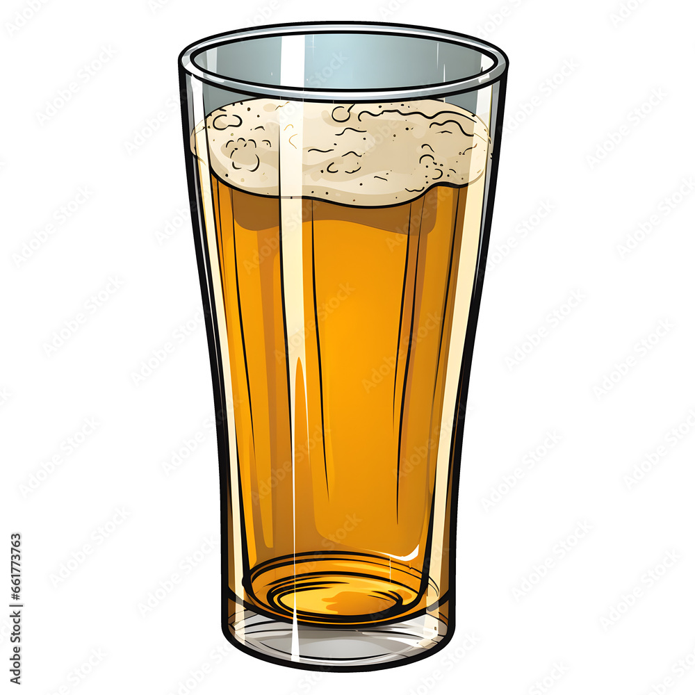 cartoon clipart of Pint Glass, glass clipart, alcohol clipart ...