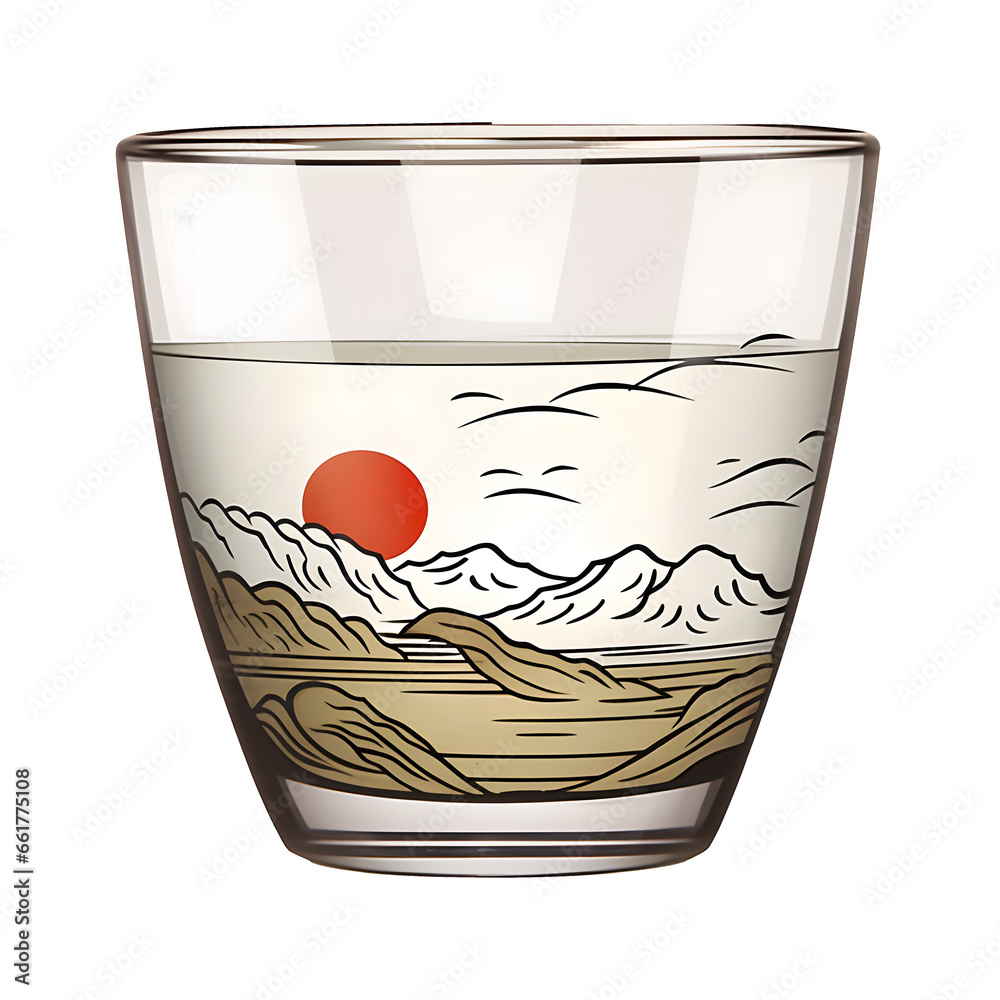 cartoon clipart of Sake Cup, glass clipart, alcohol clipart ...