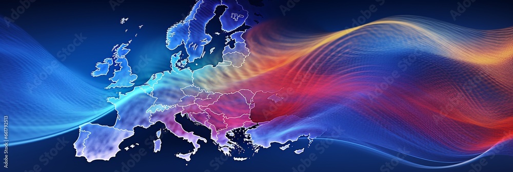 Nightfall Over Europe Analyzing Weather with Isobar Maps and ...