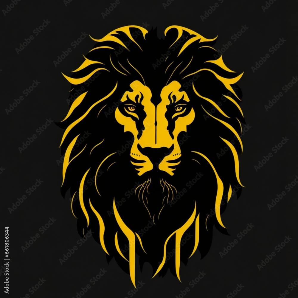 Símbolo de Fortaleza: Cabeza de León para tu Identidad Corporativa ...