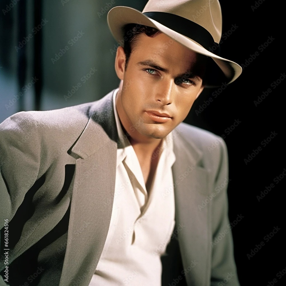 Foto de hollywood standing wearing a stetson perfect eyes perfect face ...