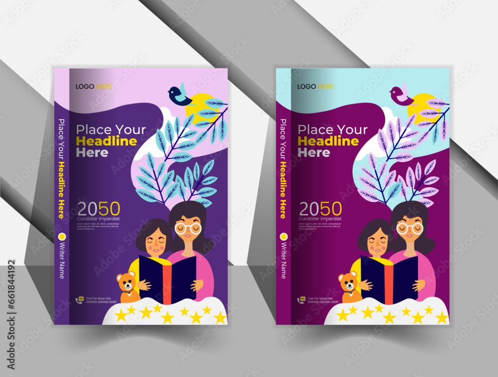 Vetor de "Unveil Your Story: Where Imagination Meets Design in this ...