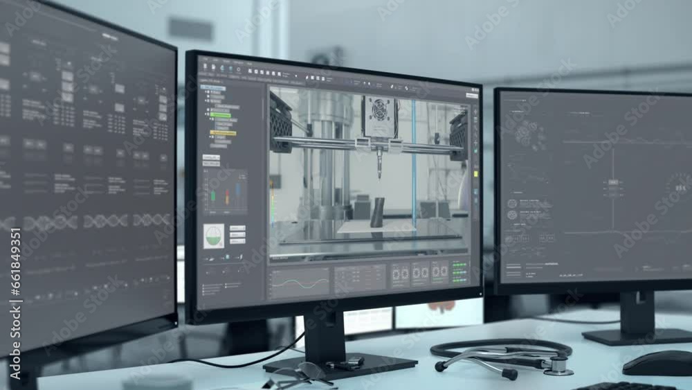 Future 3d printer manufacturing the prosthetic arm models. Future 3d ...