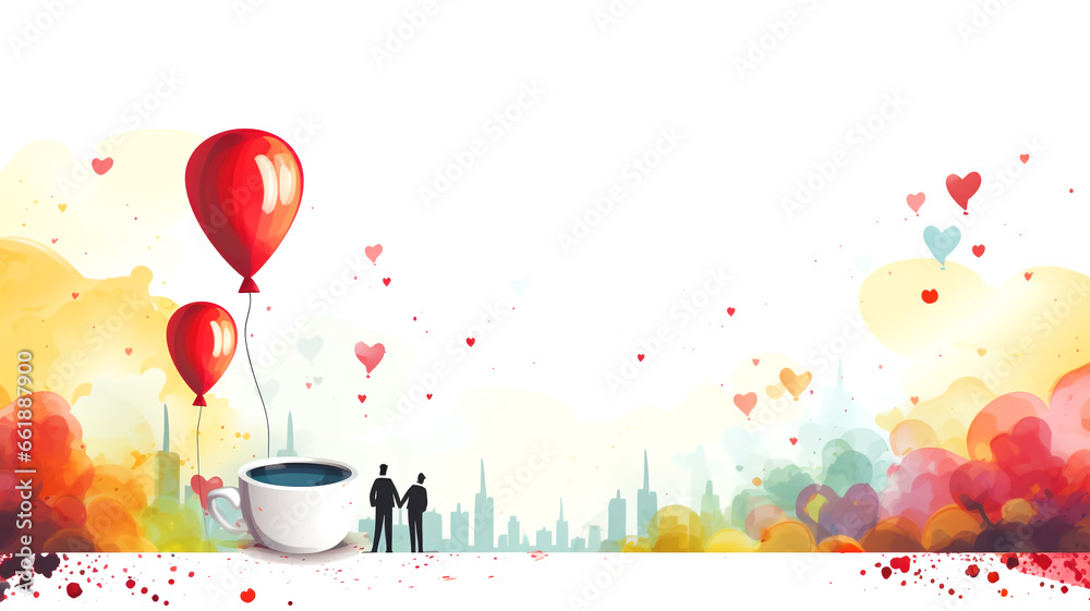 Explore a family bonding artwork with a father and child, depicted in ...