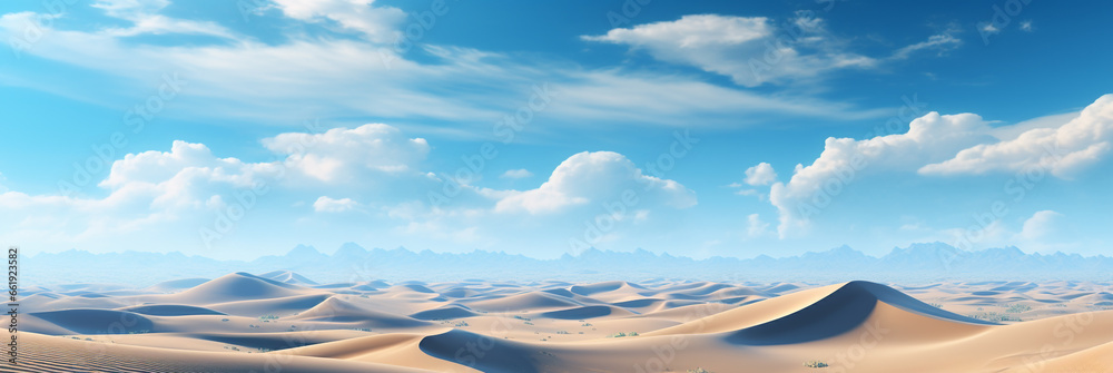 Abstract Desert with blue sky desert background desert with sky ...
