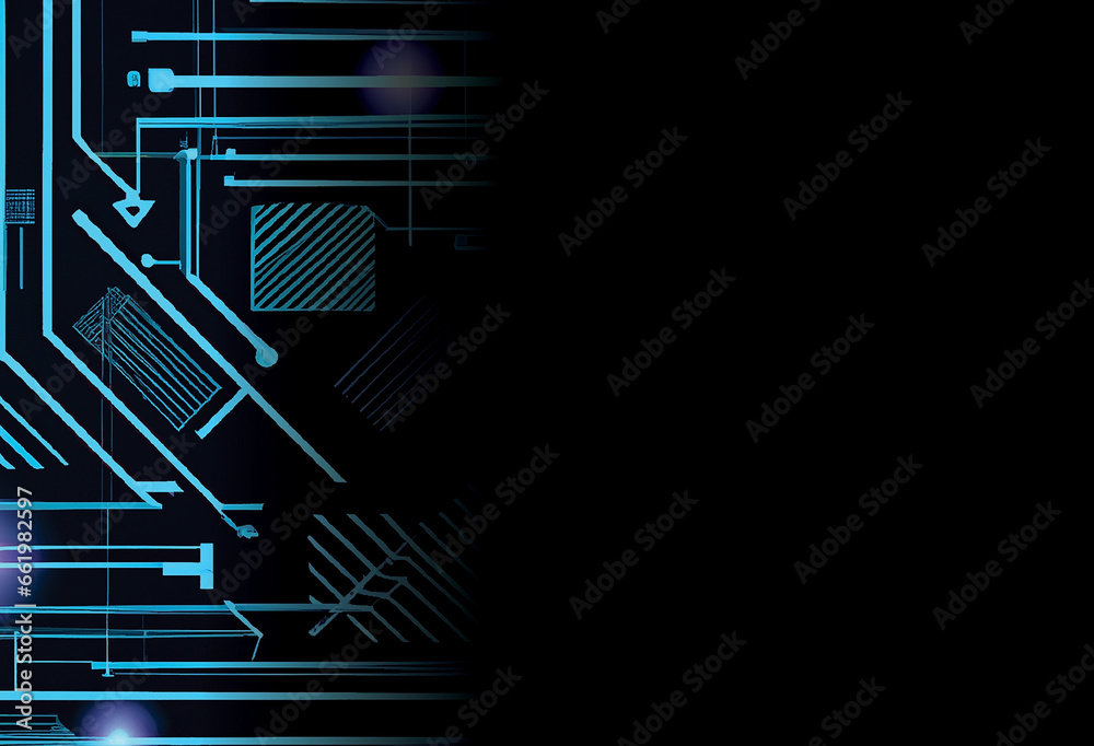 Premium digital background design. Template for digital business banner ...