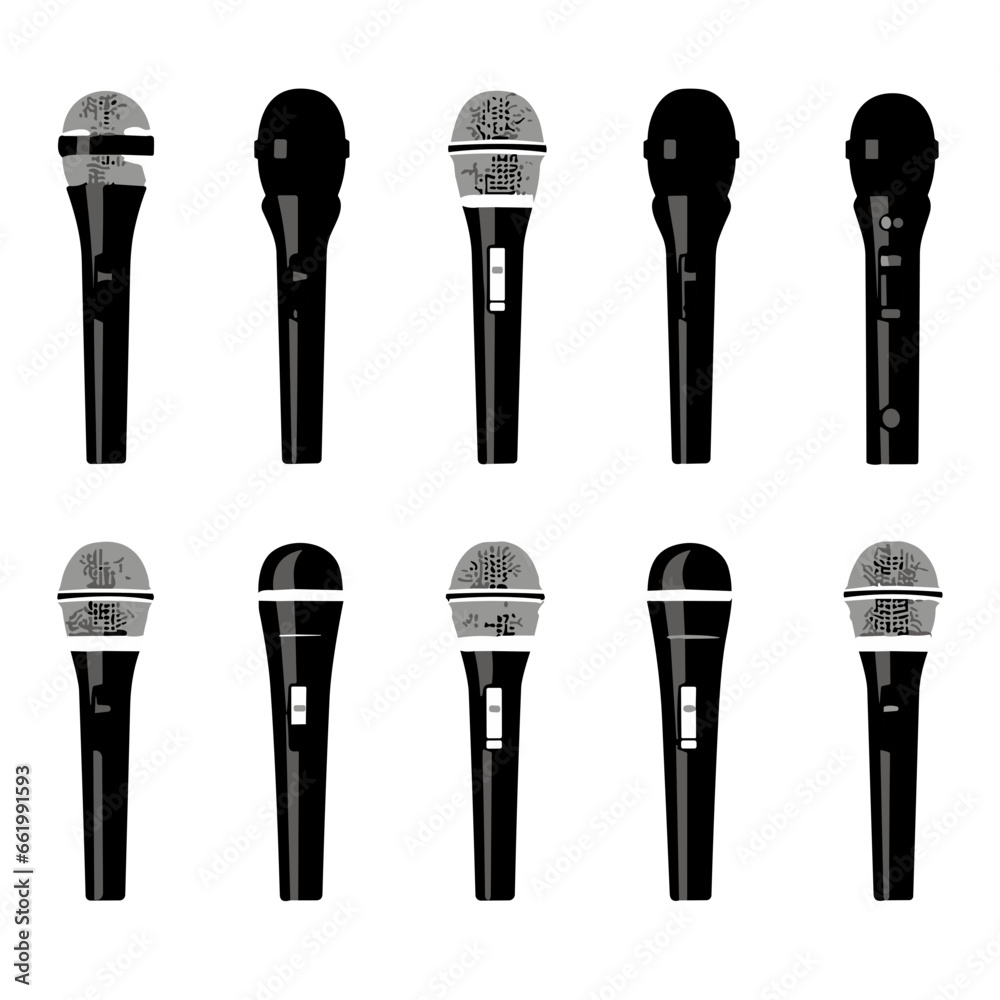 microphone silhouette, mic silhouette, mic svg, ic png, mic vector, microphone, music, Stock ...