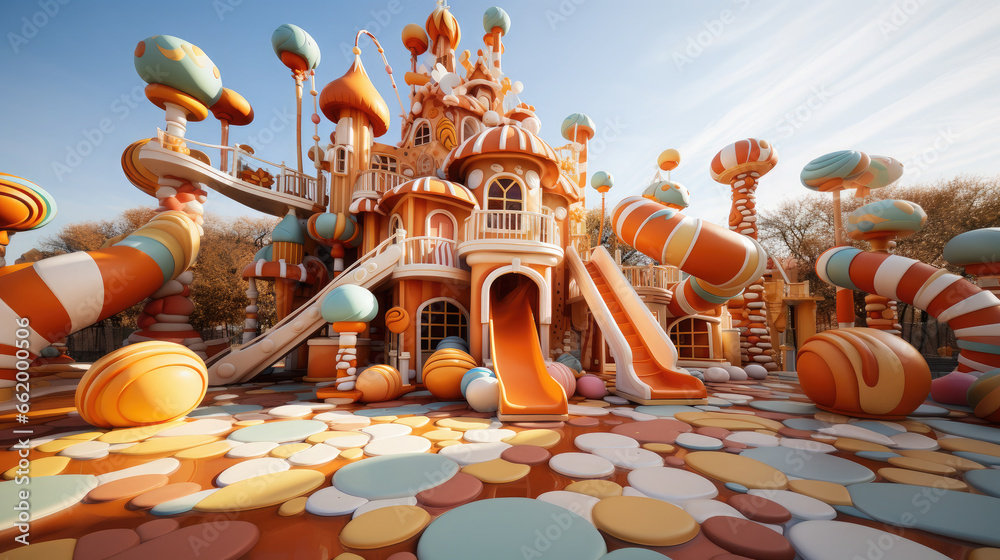 modern playground, fantastic urban design, childhood, place to walk ...