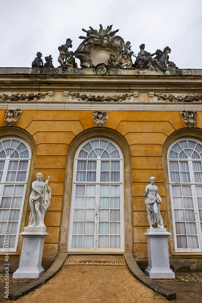 New Chambers (Neue Kammern, 1775) palace - part of the ensemble of ...