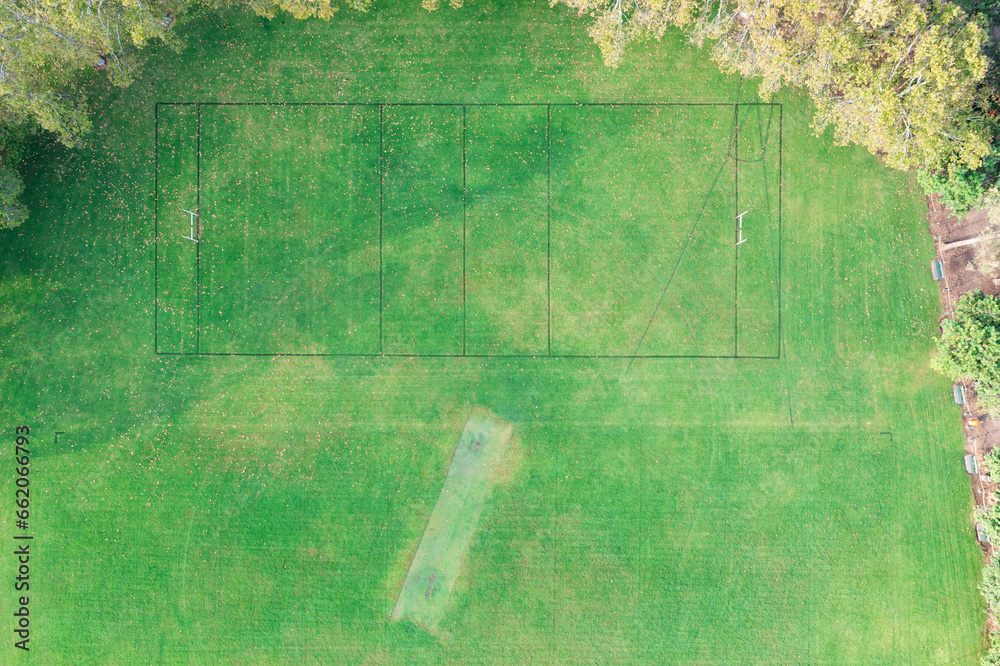Sports Field - Top Down View Stock Photo | Adobe Stock