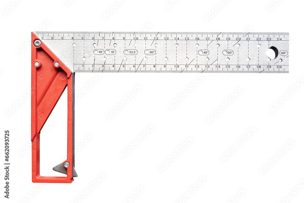 L square or L shaped squares, measuring hand tools for marking and ...