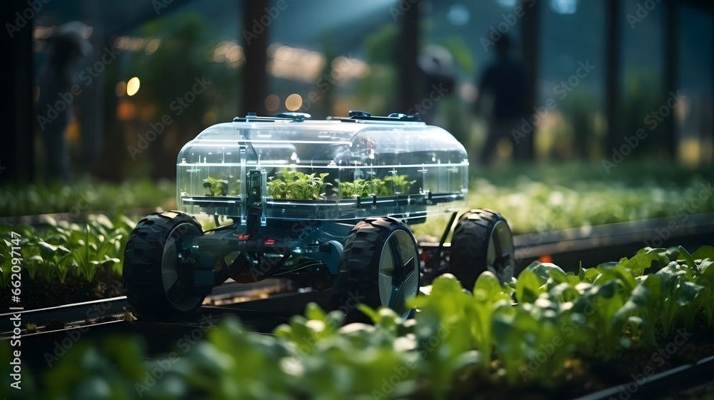 Agriculture robotic and autonomous car working in smart farm, Future 5G ...